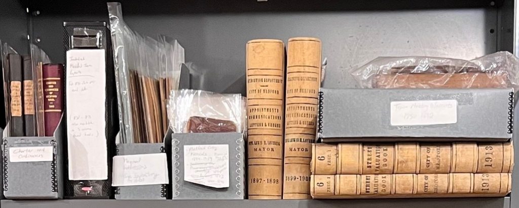 Medford Municipal Records Collection – Medford Historical Society & Museum